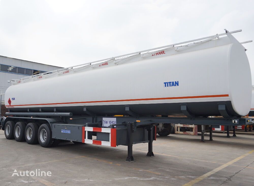 Nova Titan 4 Axle 50000 liters palm oil tank trailer poluprikolica autocisterna