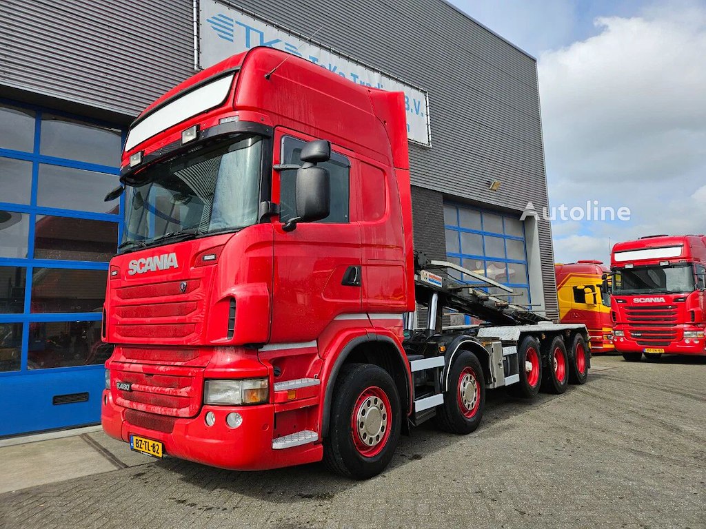 Scania R480 10x2 Retarder NCH kabel 30 ton Euro 5 kamion sa kukom za podizanje tereta