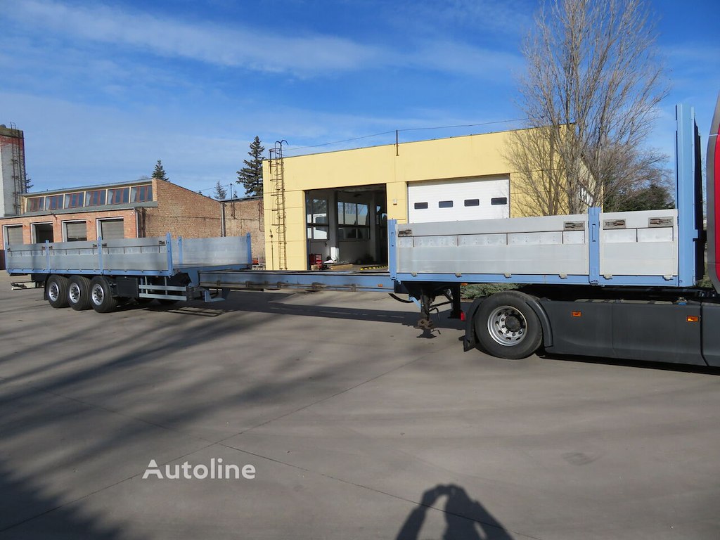 Schwarzmüller SPA 3/E, Extendable 6 m poluprikolica sa ravnom platformom