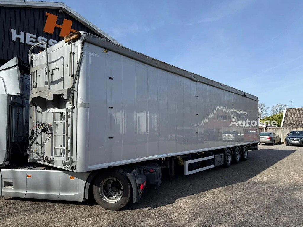 Knapen Trailers K100 97m3 Cargo Floor 10MM 3 years old Liftas APK/TUV 07-2026 poluprikolica sa pokretnim podom