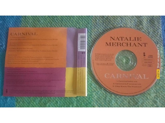 NATALIE MERCHANT CARNIVAL