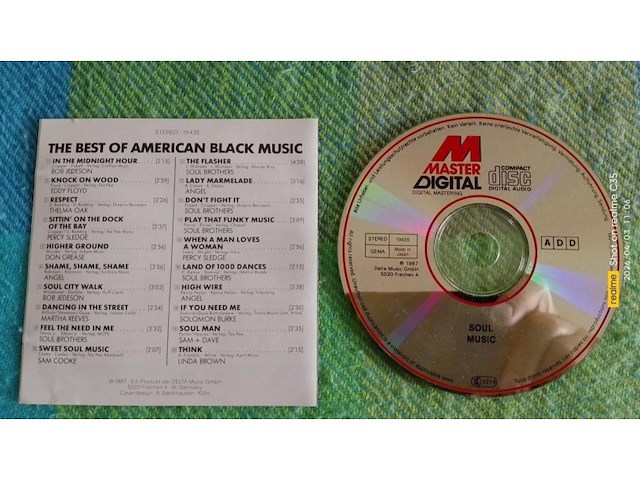 THE BEST OF AMERICAN BLACK MUSIC