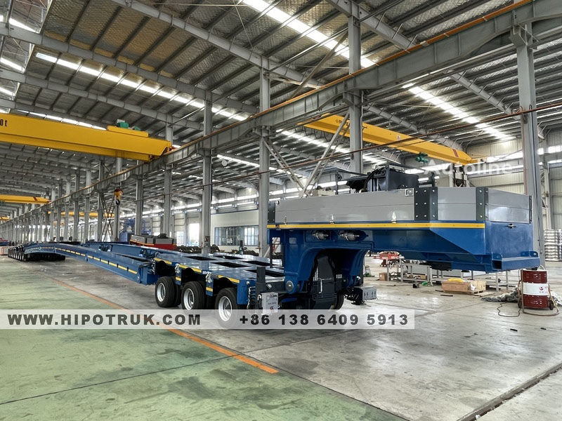 Nova Hipotruk 12 Axle Heavy Duty Modular Trailer with 150 Ton Vessel Deck modularna poluprikolica