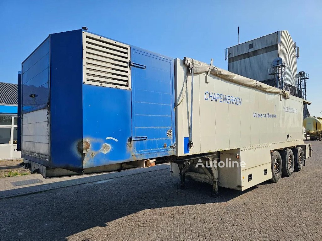 Haldex S Haldex S Floor Insulation Semi-trailer – Blowing Machine – Ins poluprikolica za prevoz stakla