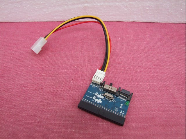 IDE/PATA na SATA adapter molex za hard diskove+GARANCIJ