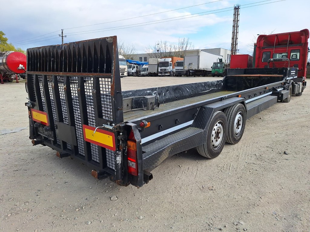 Veldhuizen equipment trailer + Winch / 9,8 m prikolica za građevinske strojeve