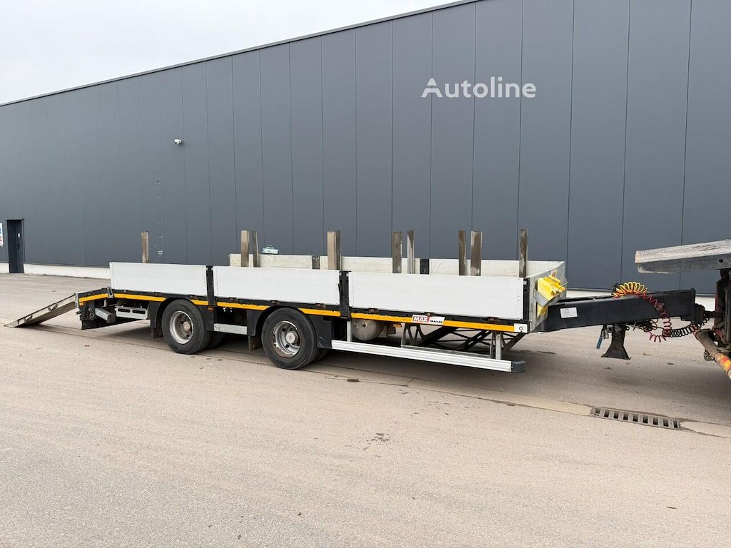 Faymonville MAX Trailer 2-AXES LOWLOADER 21T - ALU RAMPS - SAF AXLES - AIR S prikolica za građevinske strojeve