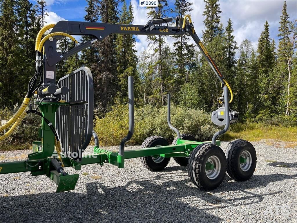 Farma Forestry Trailer T7 - CT4.6-7D, 7 tons – frame ste šumarska prikolica
