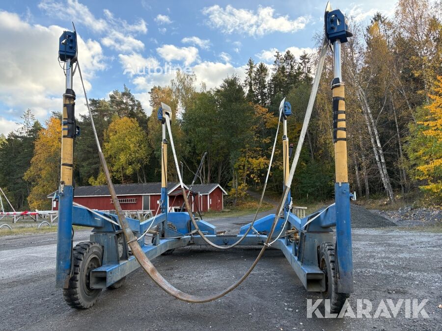 Prodaje se Slamkrypare / upptagningsvagn Sublift 20 ton prikolicu za čamac na aukciji