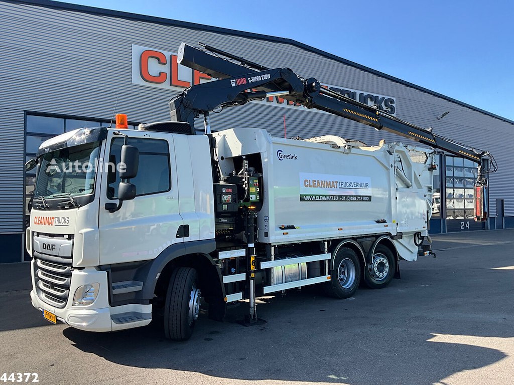 DAF FAN CF 340 Hiab 23 Tonmeter laadkraan kamion za smeće