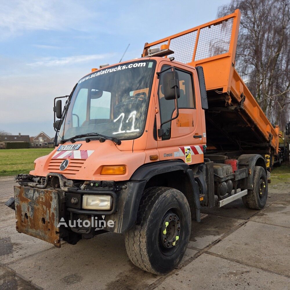 Mercedes-Benz Unimog U500 (405.230) 4x4 2 sides tipper univerzalna komunalna mašina