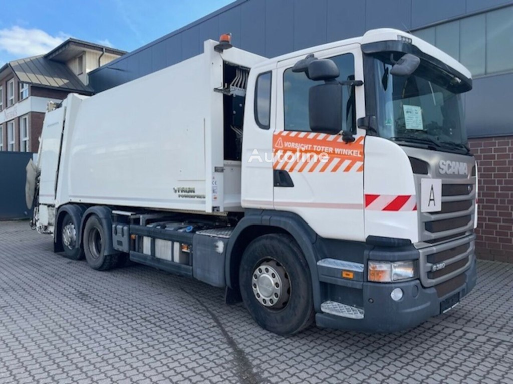 Scania 6x2 G320 Faun PowerPress II 524 / Zöller356 kamion za smeće