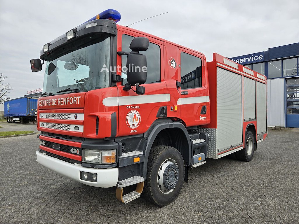 Scania 124 420 vatrogasno vozilo
