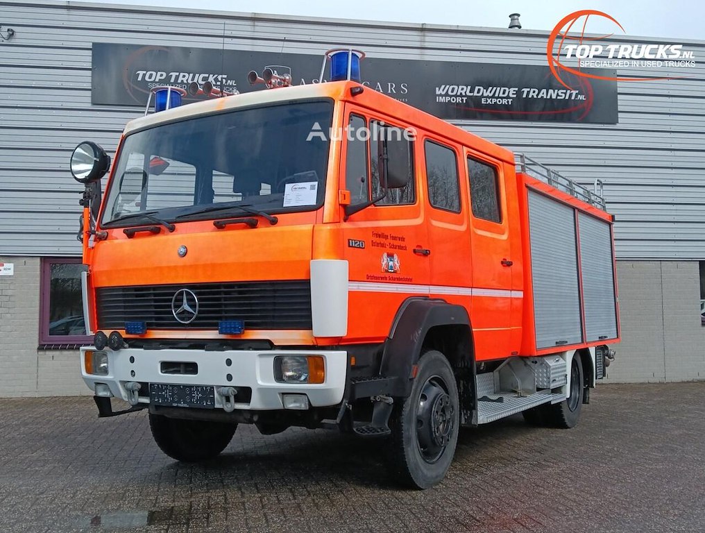 Mercedes-Benz 1120 AF 4x4 - 2.500 -Brandweer, Feuerwehr, Fire brigade- Crew Ca vatrogasno vozilo