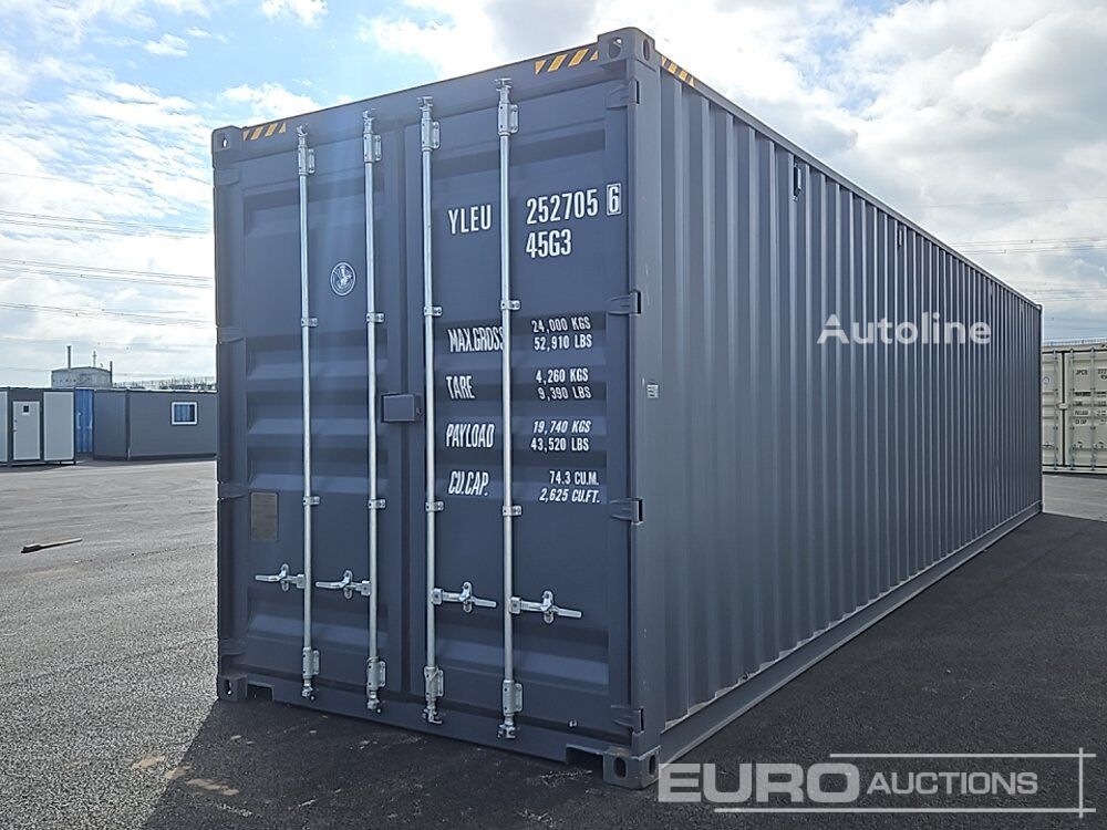 Prodaje se 40' x 8' Container, 4 Side Doors, 1 End Door (Cannot Be Reconsig kontejner 40 stopa na aukciji