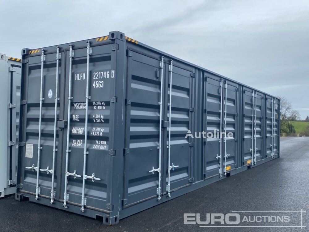 Prodaje se 2026 40ft HC Container, 4 Side Doors, 1 End Door (Cannot Be Reco kontejner 40 stopa na aukciji