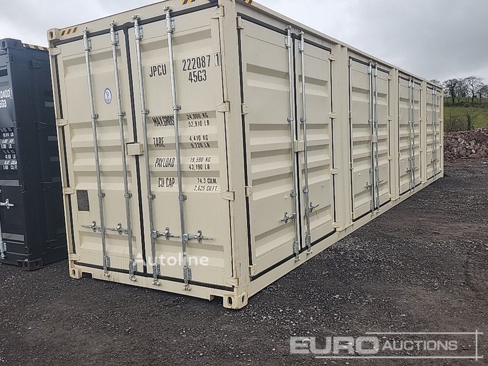 Prodaje se 40' Container, 4 Side Doors, One End Door (Cannot Be Reconsigned kontejner 40 stopa na aukciji