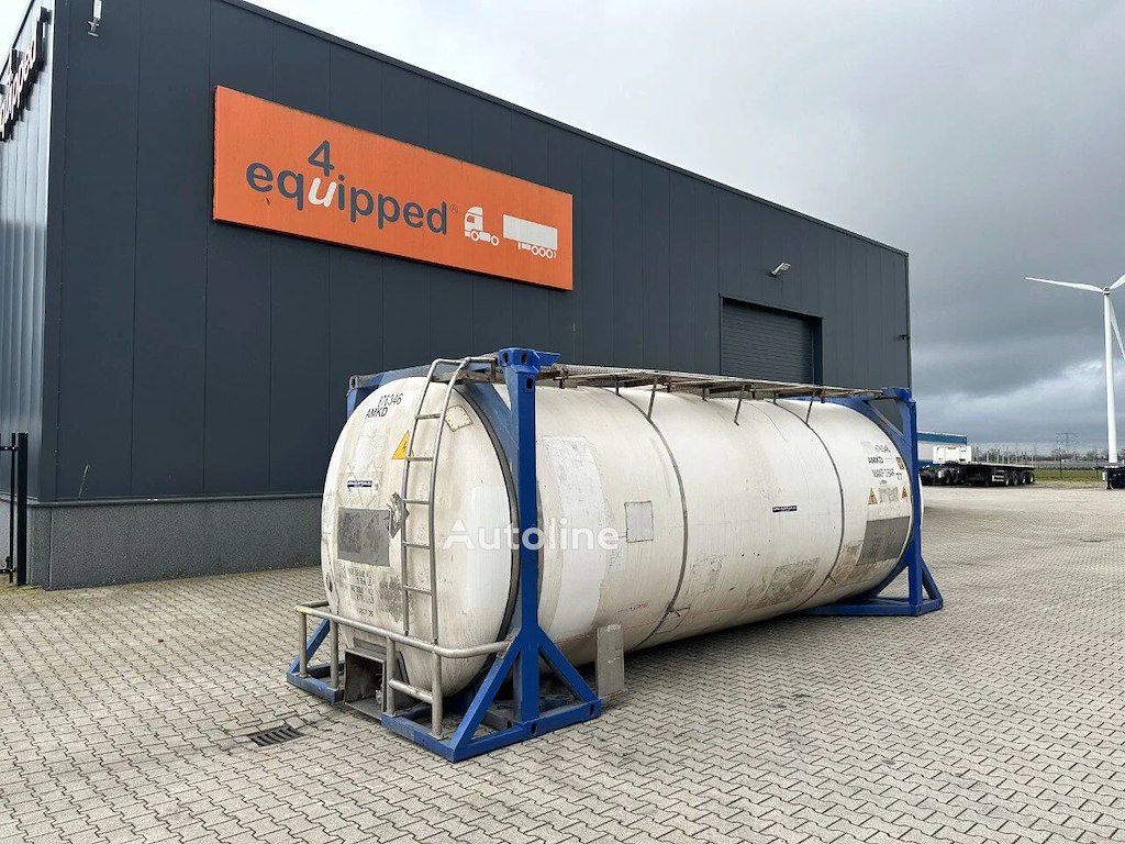 Welfit Oddy 20FT SWAPBODY 31.050L / T7 / L4BN / AMKD / 5Y inspection: 08-202 rezervoar-kontejner 20 stopa