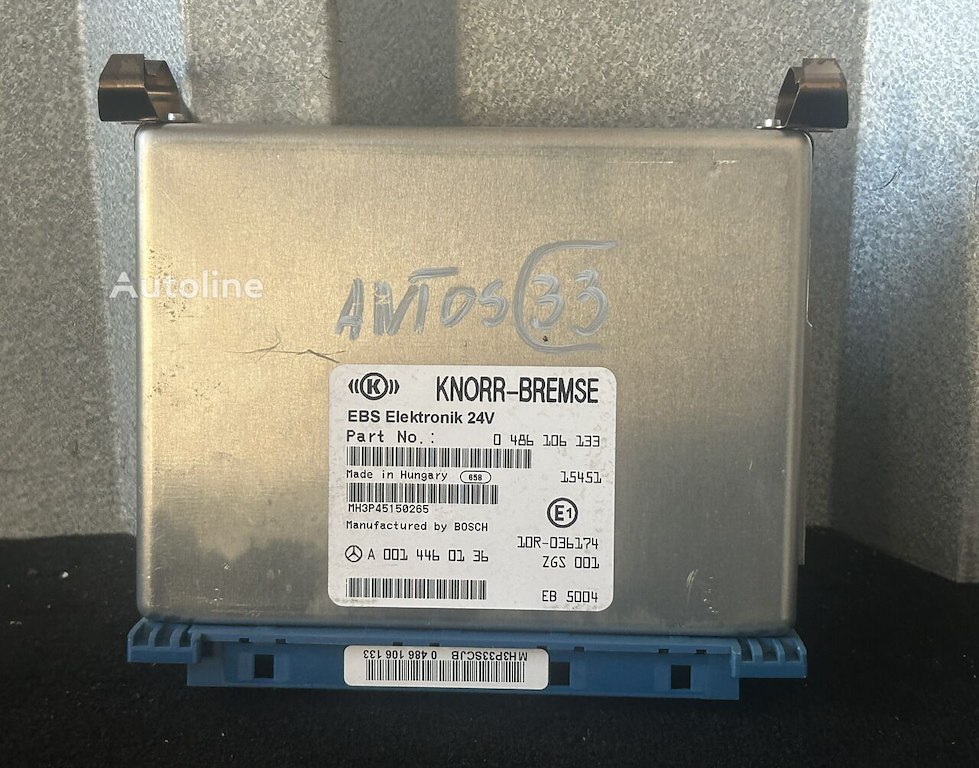Knorr-Bremse A0014460136 upravljačka jedinica za Mercedes-Benz ANTOS MP4 tegljača