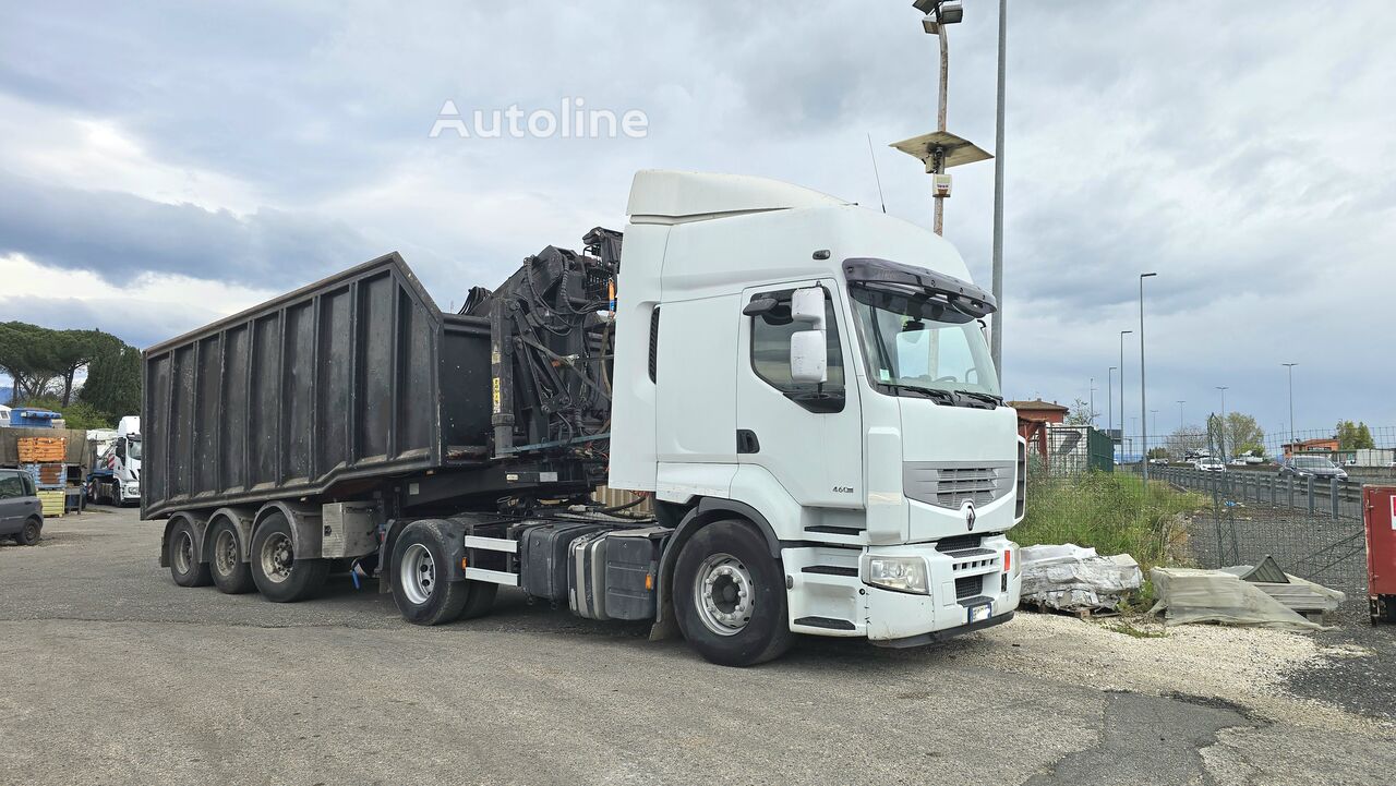 Renault TRUCKS 460 tegljač + poluprikolica kipera