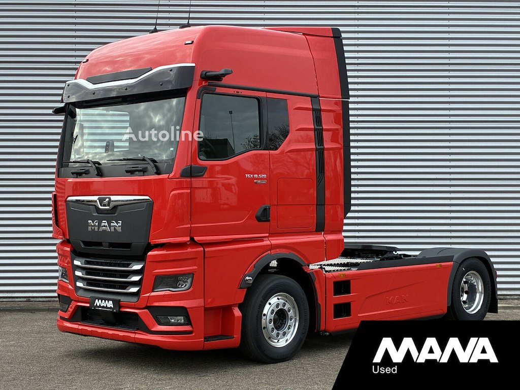 Novi MAN TGX 18.520 4x2 BL SA D30 PowerLion Optiview Sideskirts Standklim tegljač