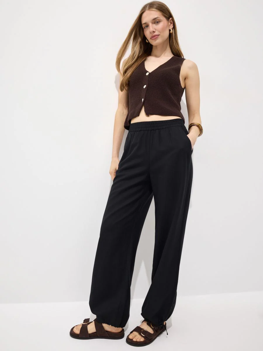 Wide leg pantalone