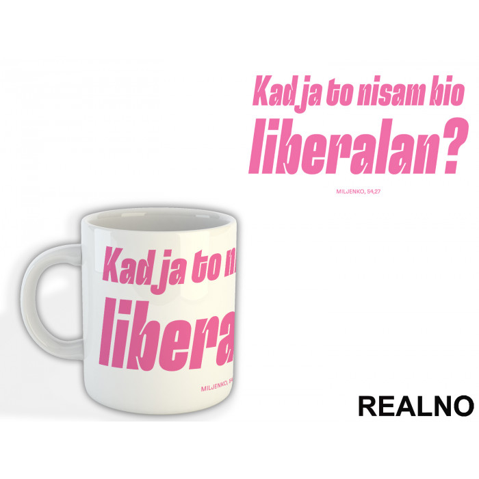 LIBERALAN - SVADBA - ŠOLJA