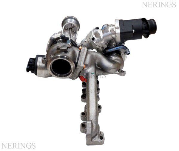 Turbokompresors jauns (BorgWarner-OEM)-DEBW (10009930115 BorgWar za Volkswagen