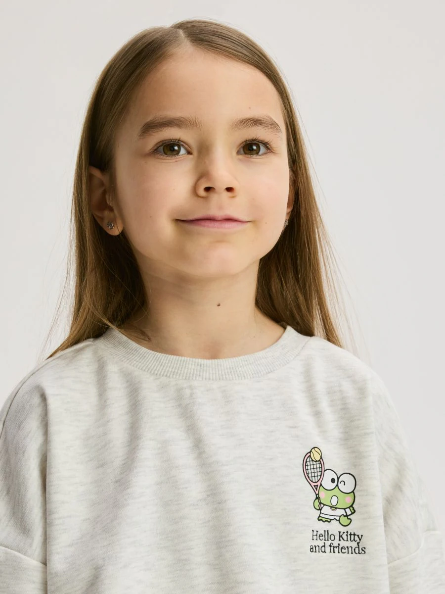 GIRLS` JOGGING TOP