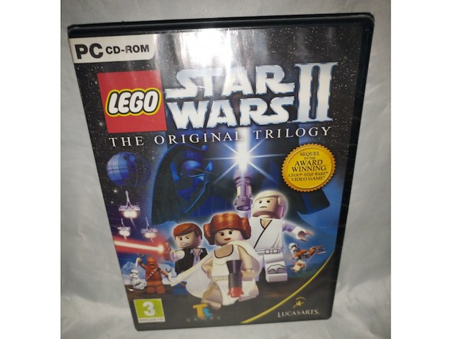 PC CD Lego STAR WARS II:The Original Trilogy u Celofanu