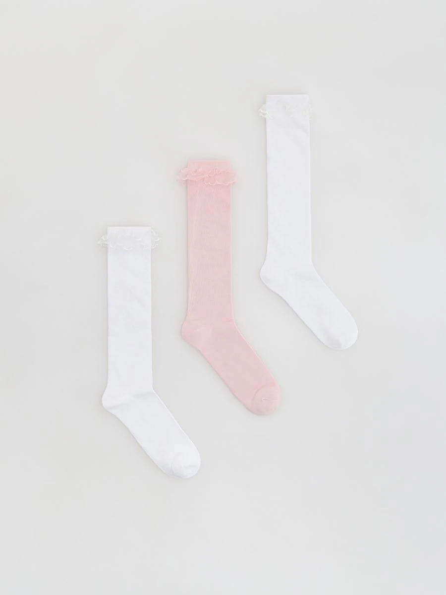 GIRLS` KNEE-LENGTH SOCKS