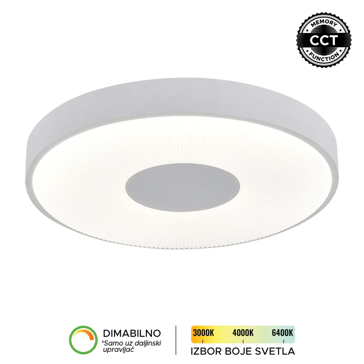 LED plafonjera LP-408-70R WH