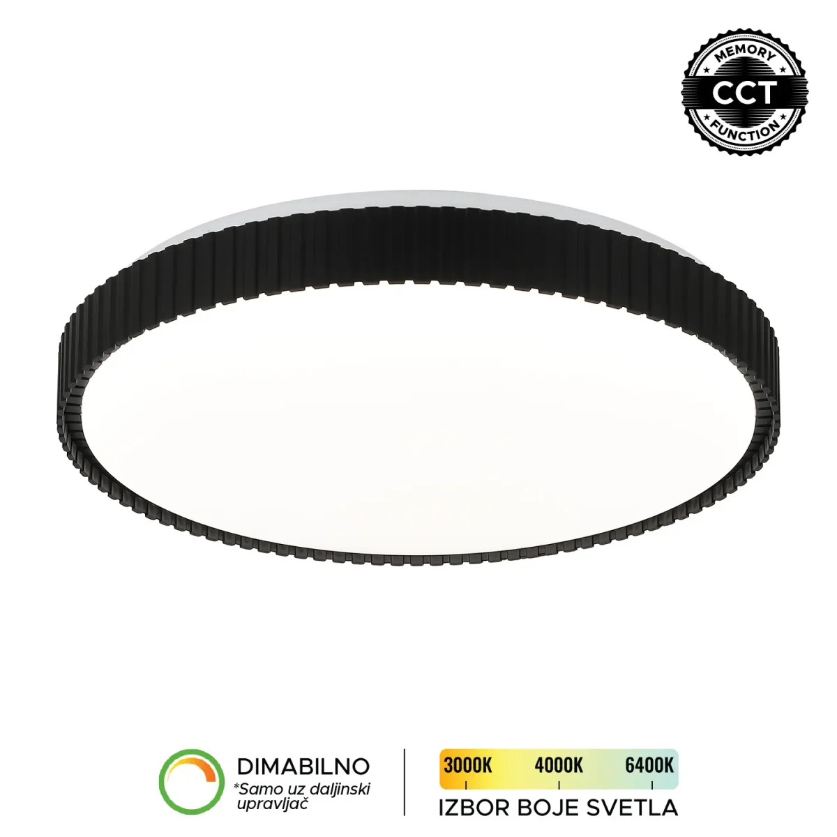 LED plafonjera LP-423-86R BK