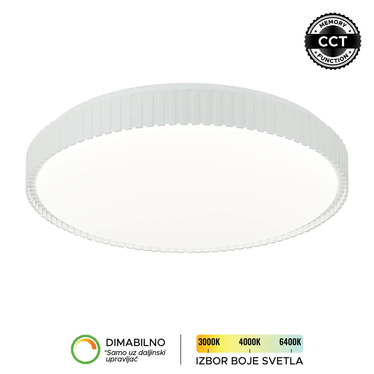 LED plafonjera LP-423-86R WH