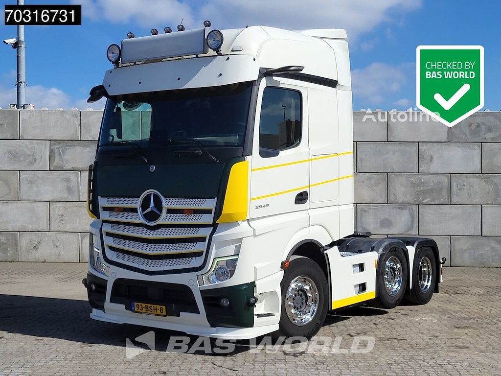 Mercedes-Benz Actros 2645 Actros 6X2 NL-Truck APK 02-2027 BigSpace Lift+steeri tegljač
