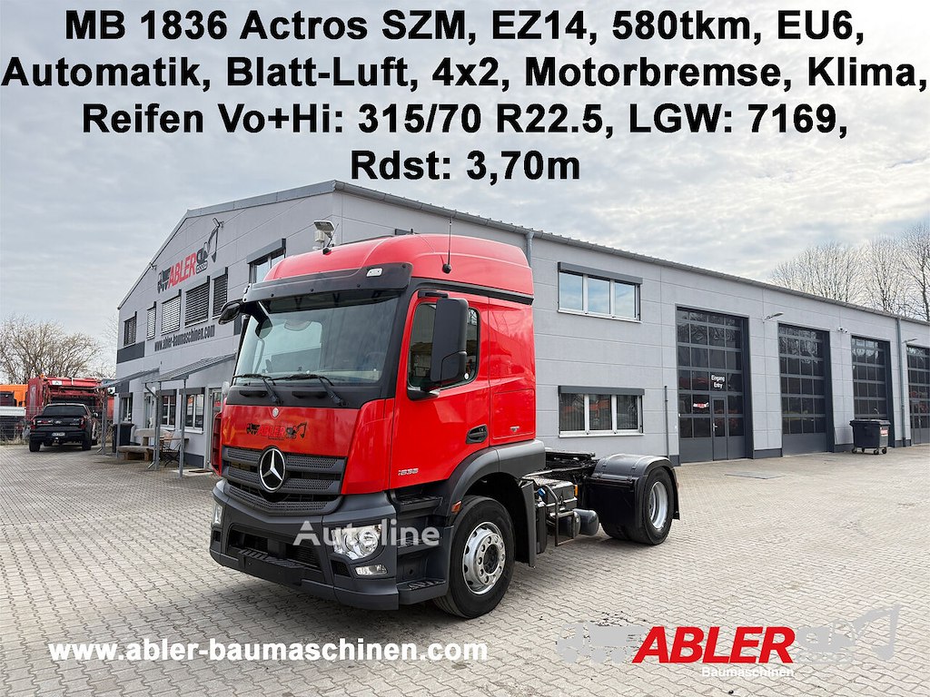Mercedes-Benz Actros 1836 SZM tegljač