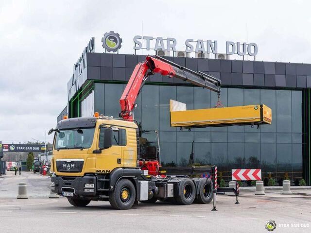 MAN TGS 26.440 6x4 FASSI F310CXP Crane Fifth Wheel tegljač
