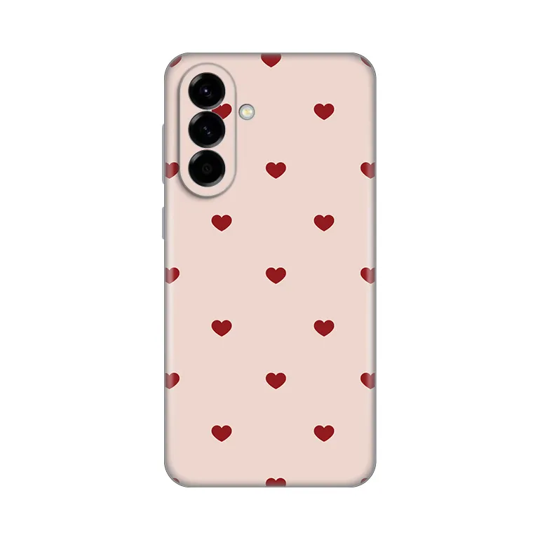 Maska Silikonska Print za Samsung A576B Galaxy A57 5G Beige Hearts