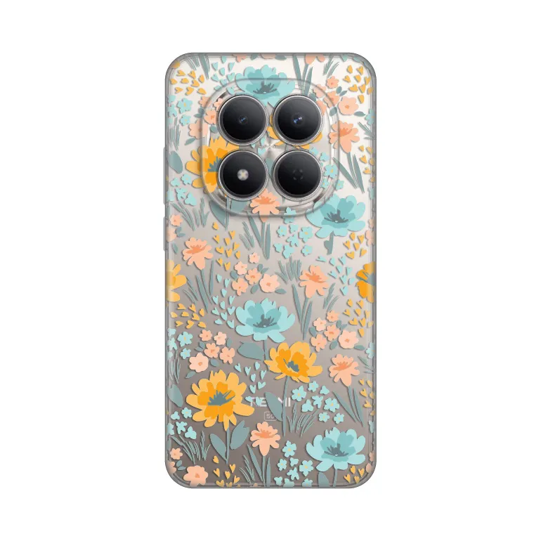 Maska Silikonska Print Skin za Xiaomi Redmi Note 15 Pro 5G Lovely Flowers