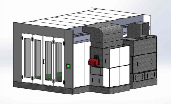 Komora za farbanje „Titanium“ BMHB
