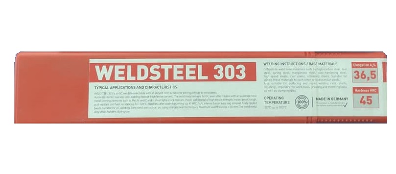 Weldsteel 303 Elektroda za čelik 3.2mm, 5Kg