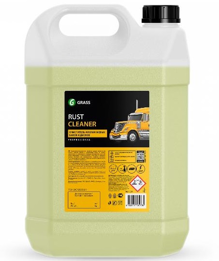 Grass 110391 Rust Cleaner – Deterdžent za čišćenje alumnijumskih felni i rezervoara, 5.5Kg