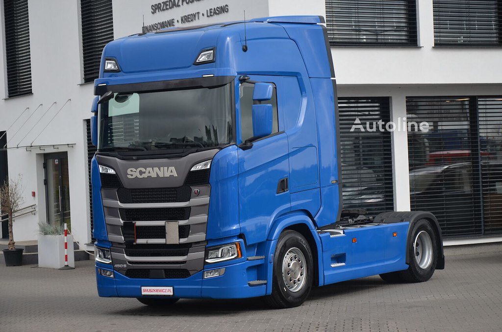 Scania S 450 / 2022r / ACC / KLIMA P. / LED / NAVI / DE 9082 tegljač