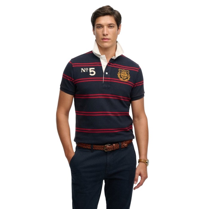 Superdry Double Emblem Rugby majica