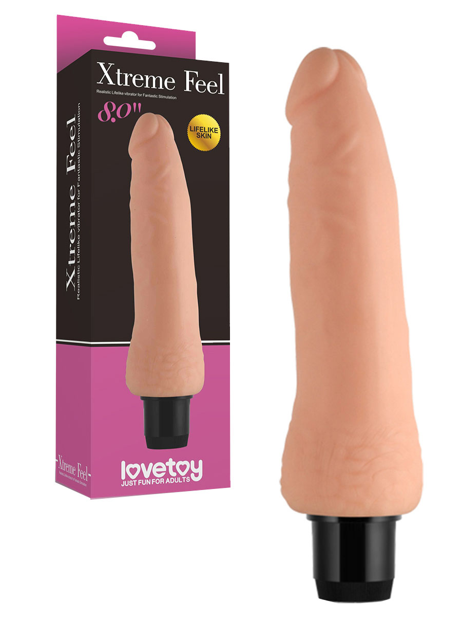 8“ Xtreme Feel Cyberskin Vibrator 3