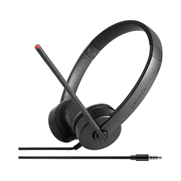 Slušalice Lenovo Essential Stereo / Žične / Mikrofon / 3.5mm / Black