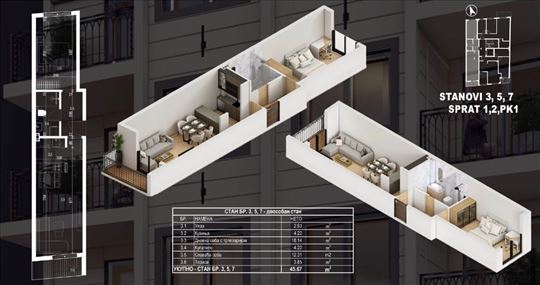 Lekino brdo BEZ provizije 2.0 u izgradnj 45,67