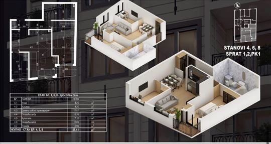 Lekino brdo BEZ provizije 3,0 u izgradnji 55,41