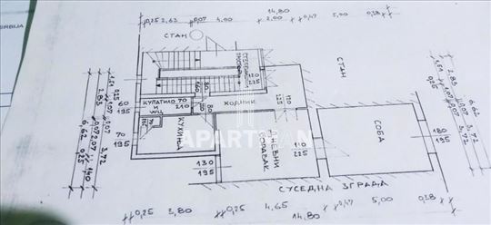 Poštanska štedionica, Dalmatinska, 56m2 ID#2076