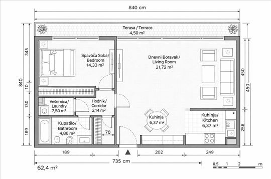 BW Victorija jedinstven na tržištu sa 1 spavacom